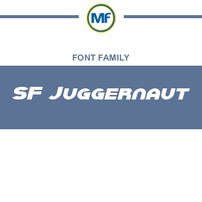 SF Juggernaut Font Family: Download Free | MaisFontes