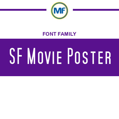 SF Movie Poster Font Family: Download Free | MaisFontes