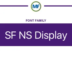 SF NS Display：免费字体下载 | MaisFontes
