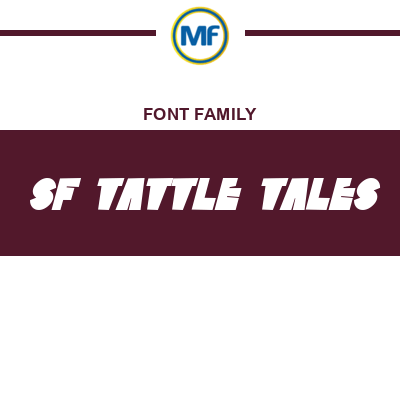SF Tattle Tales Font Family: Download Free | MaisFontes