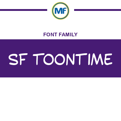 SF Toontime Font Family: Download Free | MaisFontes