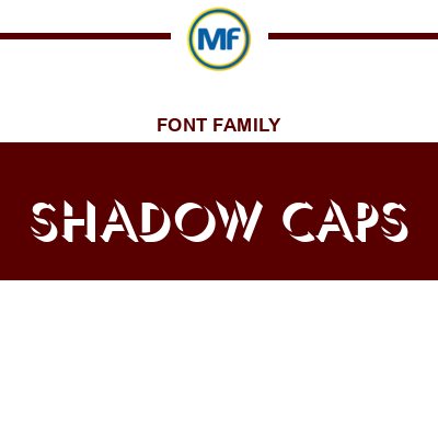 Shadow Caps Font Family: Download Free | MaisFontes