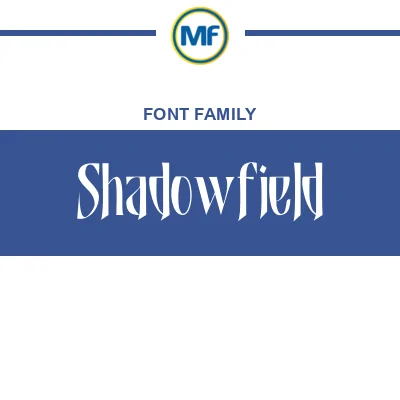 Shadowfield Font Family: Download Free | MaisFontes