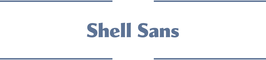 Shell Sans Bold: Download Free Font | MaisFontes
