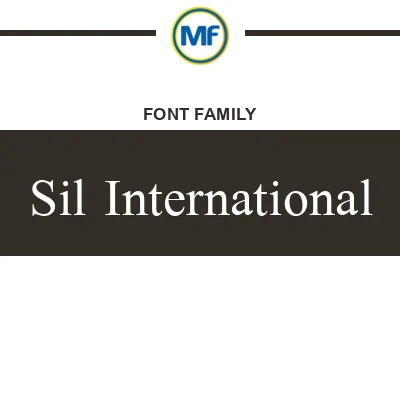 Sil International Font Family: Download Free | MaisFontes