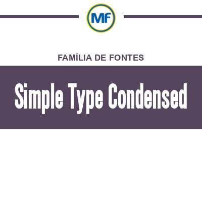 Simple Type Condensed Família de Fontes: Baixe Grátis | MaisFontes