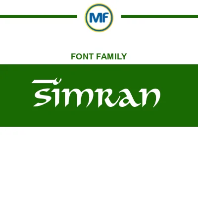Simran Font Family: Download Free | MaisFontes