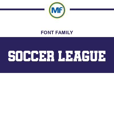 Soccer League Font Family: Download Free | MaisFontes