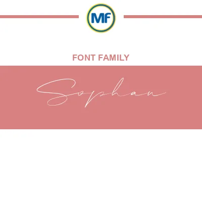 Sophan Font Family: Download Free | MaisFontes