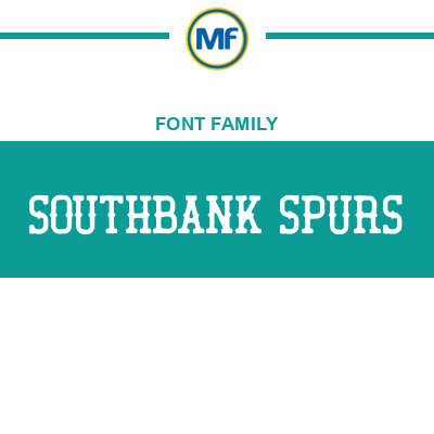Southbank Spurs Font Family: Download Free | MaisFontes