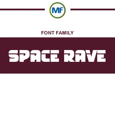 Space Rave Font Family: Download Free | MaisFontes