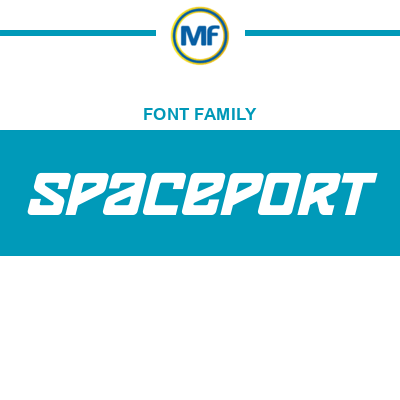 Spaceport Font Family: Download Free | MaisFontes