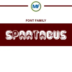 Spartacus Regular: Download Free Font | MaisFontes