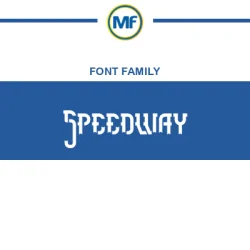 Speedway Regular: Free Font Download | MaisFontes