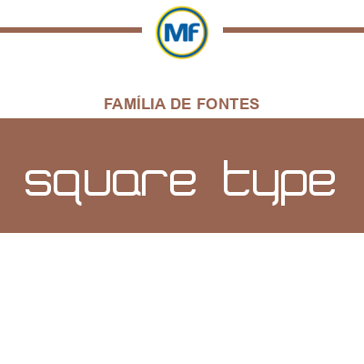Square Type Família de Fontes: Baixe Grátis | MaisFontes