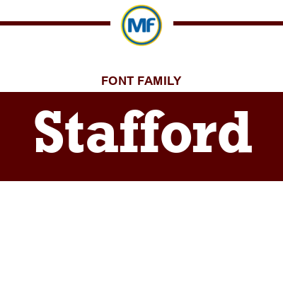 Stafford Font Family: Download Free | MaisFontes