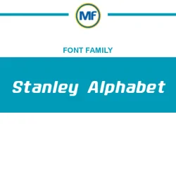 Stanley Alphabet: Free Font Download | MaisFontes