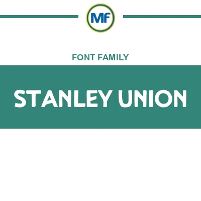 Stanley Union Font Family: Download Free | MaisFontes