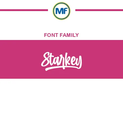 Starkey Font Family: Download Free | MaisFontes