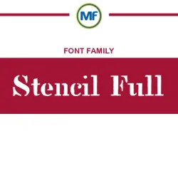 StencilFull Negative: Free Font Download | MaisFontes