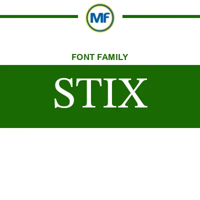 STIX Font Family: Free Download (Google Fonts) | MaisFontes