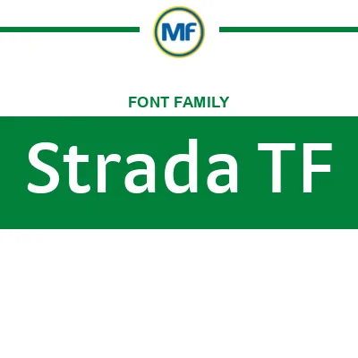 Strada TF Font Family: Download Free | MaisFontes