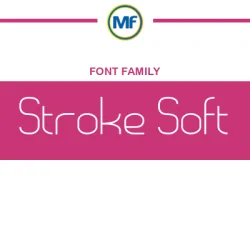 Stroke Soft Bold: Free Font Download | MaisFontes