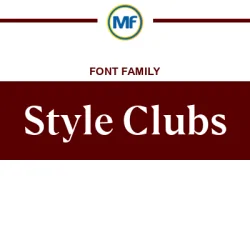 Style Clubs Serif: Free Font Download | MaisFontes