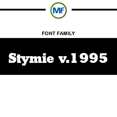Stymie v.1995 Font Family: Download Free | MaisFontes