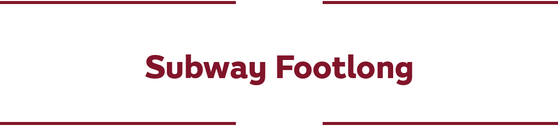 Subway Footlong Font: Free Download | MaisFontes