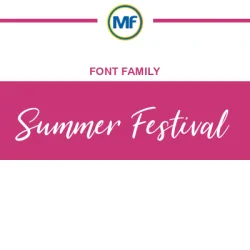 Summer Festival Font: Free Download | MaisFontes