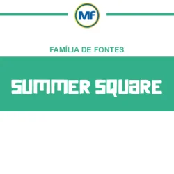Summer Square Regular: Baixar Fonte Grátis | MaisFontes