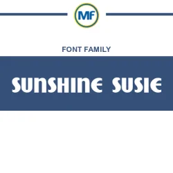 Sunshine Susie Oblique Font: Free Download | MaisFontes