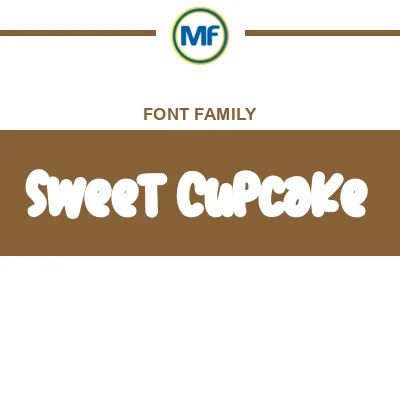 Sweet Cupcake Font Family: Download Free | MaisFontes