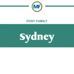 Sydney: Free Font Download | MaisFontes