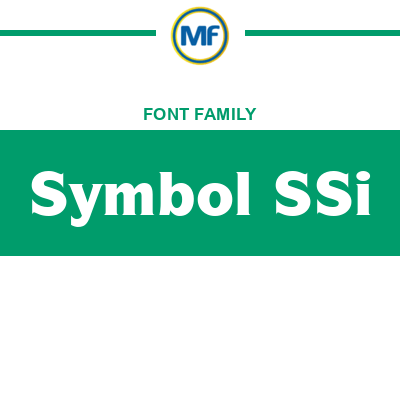 Symbol SSi Font Family: Download Free | MaisFontes