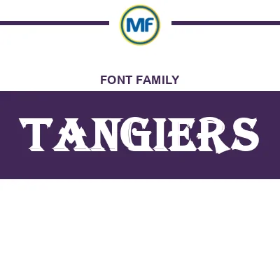 Tangiers Font Family: Download Free | MaisFontes