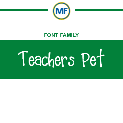 Teachers Pet Font Family: Free Download | MaisFontes