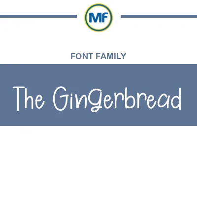 The Gingerbread Font Family: Download Free | MaisFontes