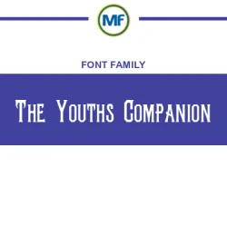 THE YOUTHS COMPANION: Free Font Download | MaisFontes
