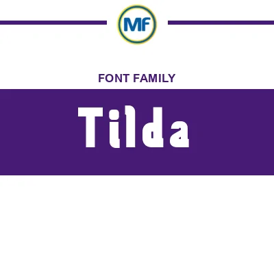 Tilda Font Family: Download Free | MaisFontes