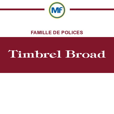 Timbrel Broad Famille de Polices: Téléchargement Gratuit | MaisFontes
