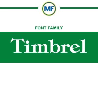 Timbrel Font Family: Free Download | MaisFontes