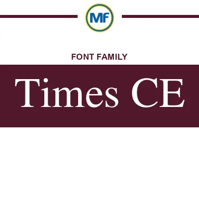 Times CE Font Family: Download Free | MaisFontes