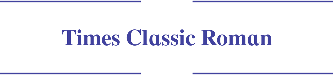 Times Classic Roman Bold: Download Free Font | MaisFontes