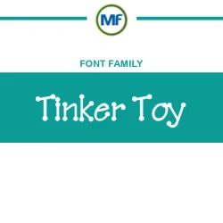 TinkerToy Heavy Oblique Font: Free Download | MaisFontes