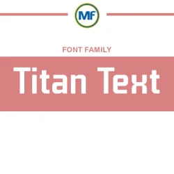 Titan Text Bold Font: Free Download | MaisFontes