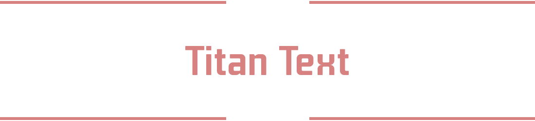 Titan Text Bold: Free Font Download | MaisFontes