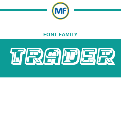 Trader Font Family: Download Free | MaisFontes