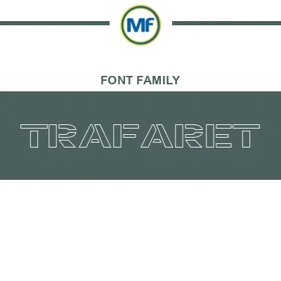 Trafaret Font Family: Download Free | MaisFontes